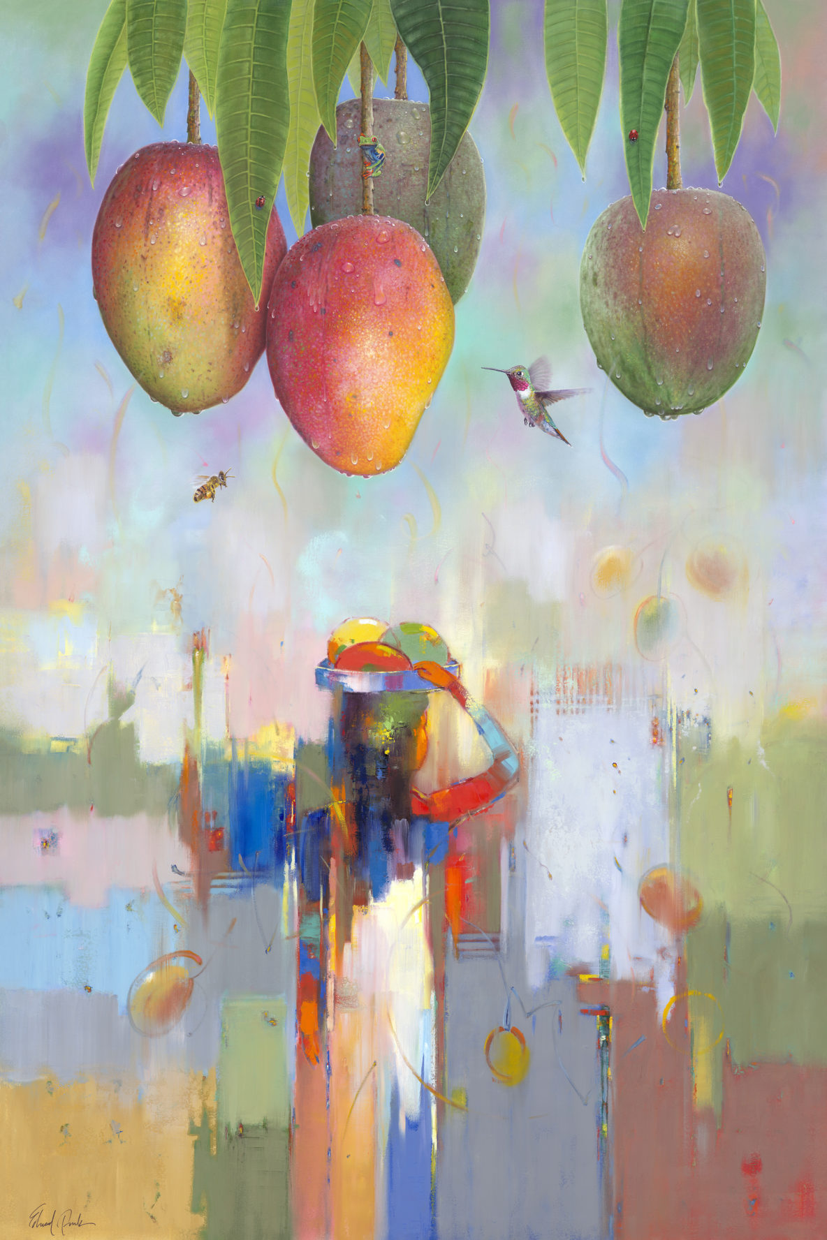 Mango Woman - Naples Fine Arts Studio